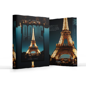 Caixa Livro Paris Torre Eiffel 36x27x5cm - Book Box